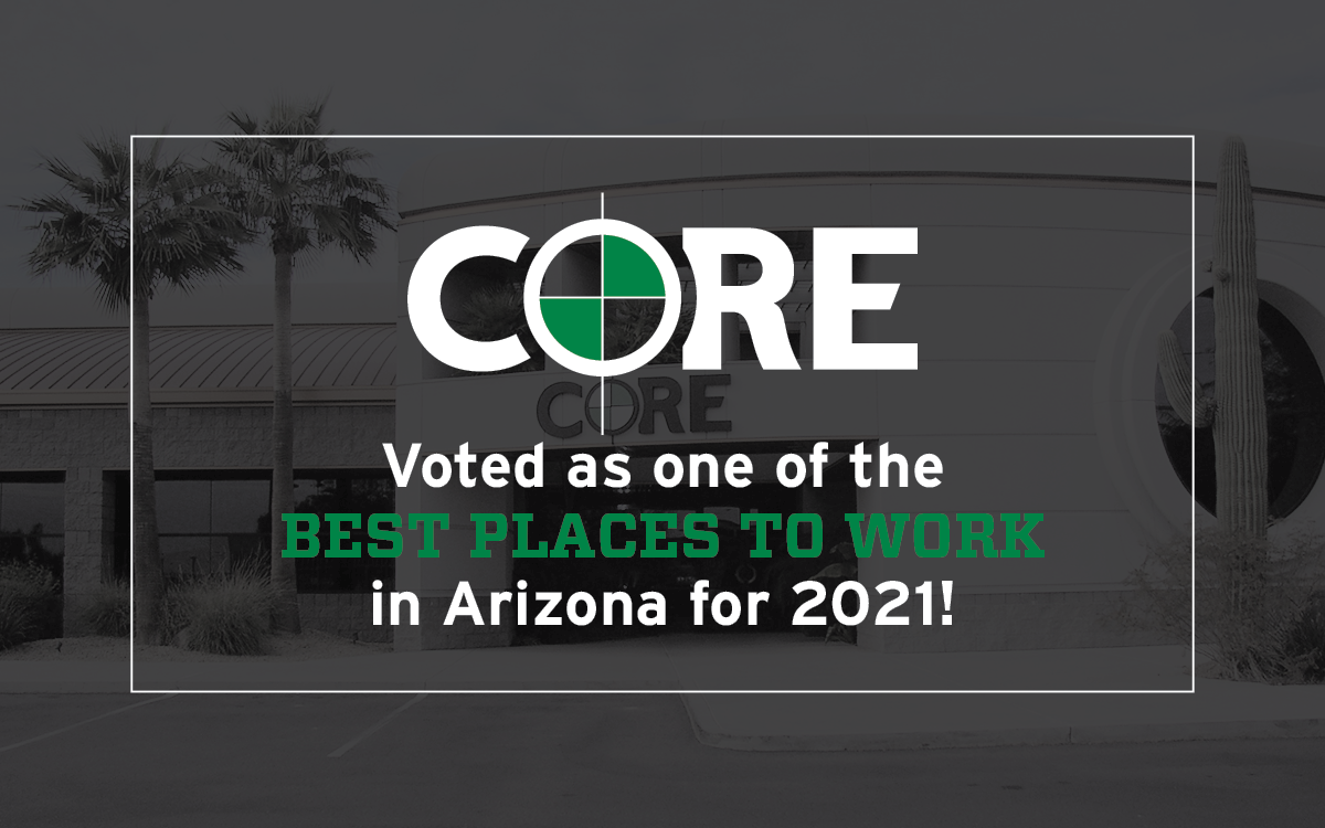 CORE voted as Best Place to Work in Arizona! - CORE Construction